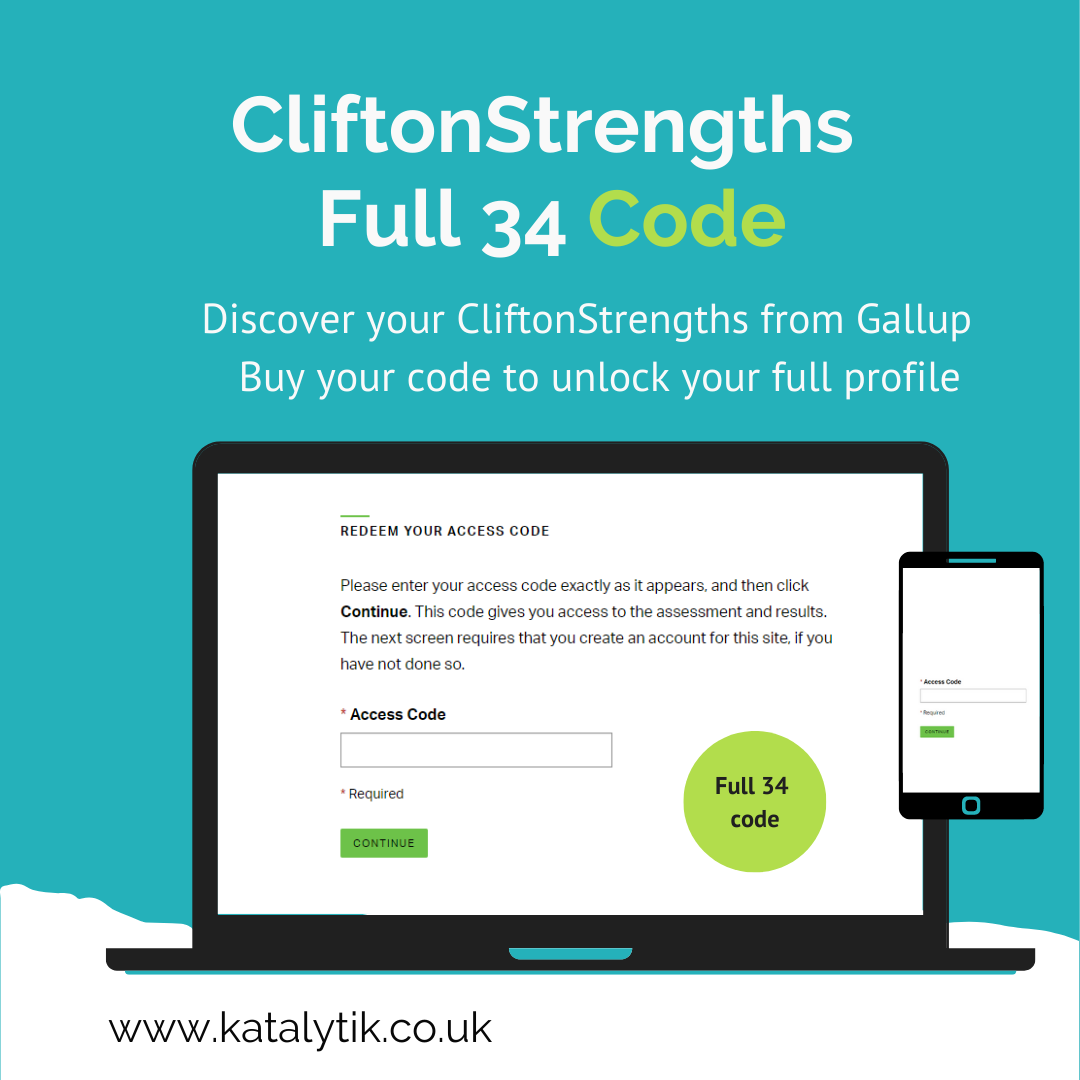 Strengths Code: CliftonStrengths All 34 - Katalytik